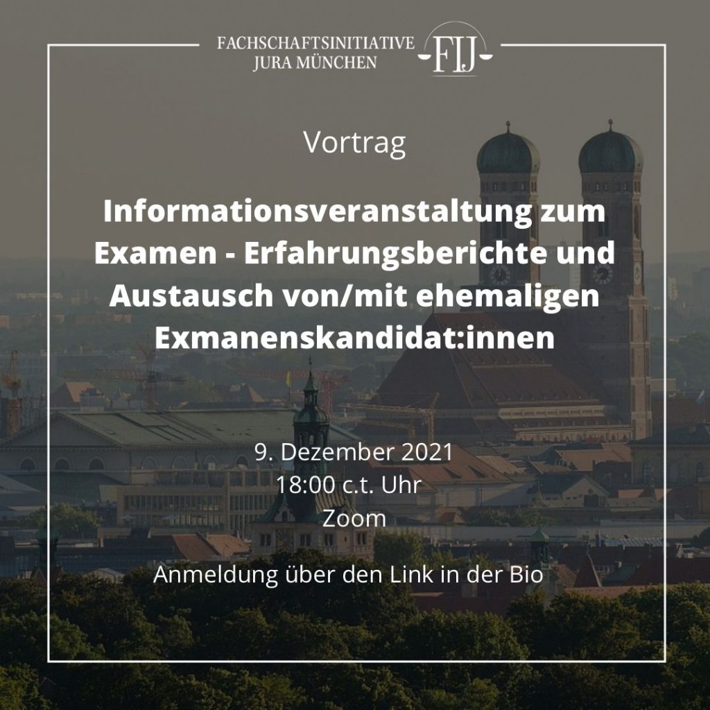 Ersti-Guide – Fachschaftsinitiative Jura München